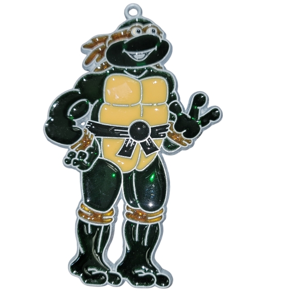 Hand Crafted | Holiday | Vntg Stained Glass Teenage Mutant Ninja ...
